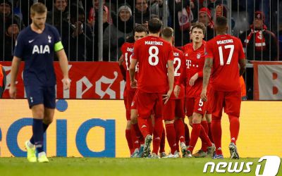'손흥민 25분' 토트넘, 뮌헨 원정서 1-3 패…조 2위 UCL 16강 : ZUM 뉴스