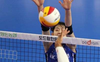 IBK 최정민 '무시무시한 모마의 스파이크' : ZUM 뉴스