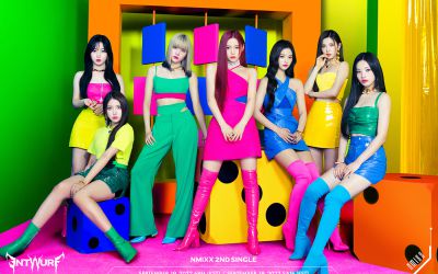 JYP 엔믹스, 단체 콘셉트 사진 공개…비비드 의상으로 '화려' : ZUM 뉴스