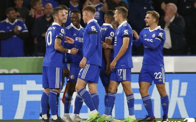 '매디슨 2골1도움' 레스터, EPL 개막 8경기 만에 승리…꼴찌 탈출