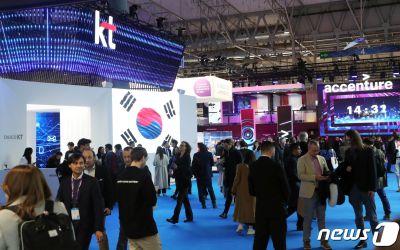 [MWC2023]'대형 태극기 등장' : ZUM 뉴스