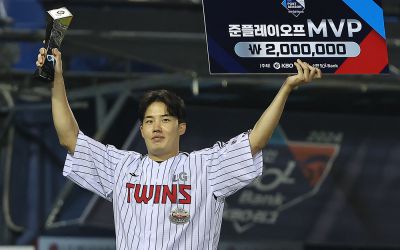 '시리즈 2승' 임찬규, 준PO MVP : ZUM 뉴스