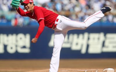 SSG 김광현 '역투' : ZUM 뉴스