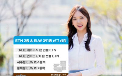 한국투자증권, ETN 2종·ELW 391종 신규 상장 : ZUM 뉴스