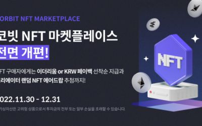 코빗, 오는 30일 NFT 마켓플레이스 새단장해 열어 : ZUM 뉴스