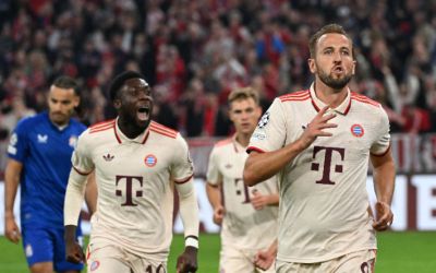 '야구 스코어인 줄' 뮌헨, UCL서 9-2 대승…케인 4골 폭발 : ZUM 뉴스