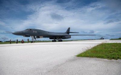 北 극초음속 대응 한미일 공중훈련…美 B-1B 한반도 전개 : ZUM 뉴스