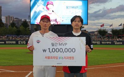 ‘월간 타율 0.647’ KIA 서건창, 서울프라임365치과병원 9월 MVP 수상 : ZUM 뉴스
