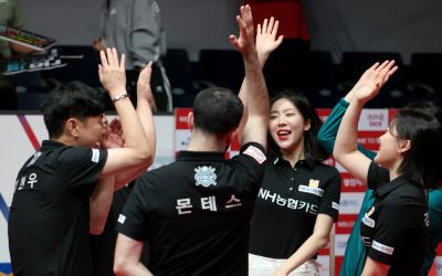 ‘7세트서 엇갈린 희비’ NH농협카드, PBA 팀리그 3R 단독 선두로 점프 : ZUM 뉴스