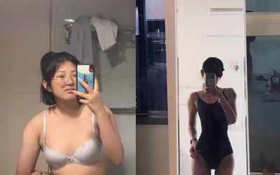 ‘故 최진실 딸’ 최준희, 44kg 감량 전후…“싹 갈아엎어” : ZUM 뉴스