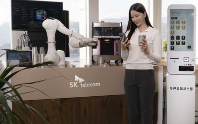 SKT, AI바리스타로봇 출시 : ZUM 뉴스