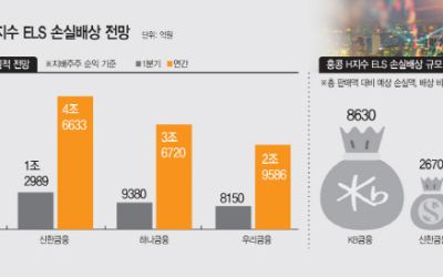 ELS 손실배상 금융지주 실적 엇갈리나…연말 5조 클럽은 미지수 : ZUM 뉴스