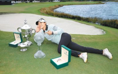‘12월의 신부’ 리디아 고, LPGA 최종전 우승 : ZUM 뉴스