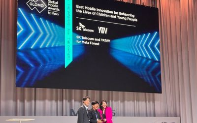 야타브엔터-SKT, MWC 2025서 ‘청소년 삶 개선 혁신상’ 공동 수상 : ZUM 뉴스