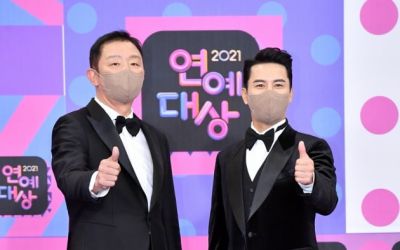 [TEN 포토] 허재-장민호 '완벽한 수트핏'(2021 KBS 연예대상) : ZUM 뉴스
