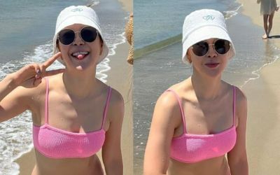 백지영, '49kg' 인증한 파격 비키니 자태…군살 없는 몸매에 48세 안 믿겨 : ZUM 뉴스