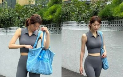 이렇게나 날씬한데…장희진, 폭염에도 '170cm 47kg' 유지하러 운동행 : ZUM 뉴스