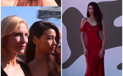 '♥이동휘' 정호연, 176cm 49kg이라더니…케이트 블란쳇 옆에서도 자체 발광 : ZUM 뉴스