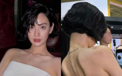 '171cm 48kg' 나나, 행사장에서 척추뼈 훤히 보이는 충격 마름 상태 : ZUM 뉴스