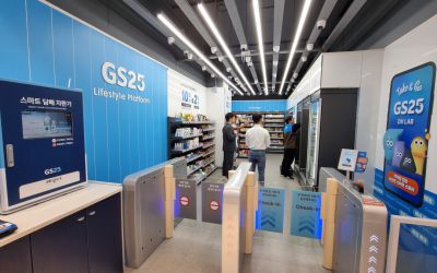 “게이트 나오면 계산 끝”…‘한국판 아마존고’ GS25 AI 스마트점 [가보니] : ZUM 뉴스