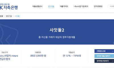 IBK저축은행, ‘사잇돌2’ 365일ㆍ24시간 신청 가능 : ZUM 뉴스