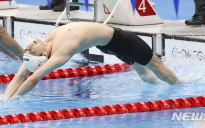이주호, 배영 200m 3회 연속 준결승행…예선 공동 10위 : ZUM 뉴스