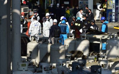 대구 LPG 충전소 화재 사고 현장 합동감식 [뉴시스Pic] : ZUM 뉴스