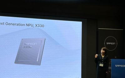 성능 4배 높인 SK표 AI반도체 '사피온 X330' 출시…엔비디아와 맞짱 : ZUM 뉴스