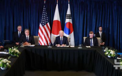 한미일 정상 "북러 군사협력 대응 협력 강화…3국 협력 지속돼야 " : ZUM 뉴스