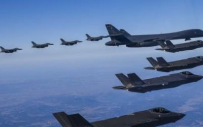 한·미·일, '죽음의 백조' 美B-1B 폭격기 전개…北 ICBM 대응 : ZUM 뉴스