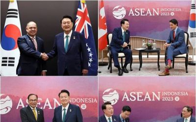 尹, 베트남·캐나다·말레이시아·쿡제도 연쇄 양자 회담 : ZUM 뉴스