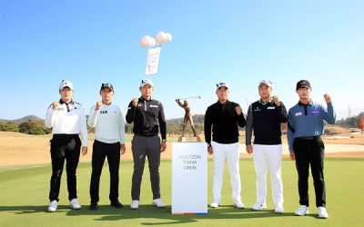 KPGA 투어 '골프존-도레이 오픈' 포토콜 진행 : ZUM 뉴스