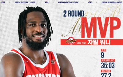 2라운드도 자밀 워니, 선두 고공행진 서울 SK 1·2R MVP 독식 : ZUM 뉴스