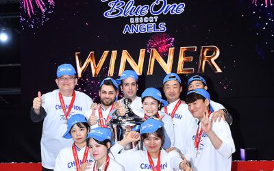 [ST포토] PBA 팀리그 우승한 블루원리조트 : ZUM 뉴스