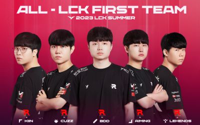 'LCK 서머 정규리그 우승' KT, 올LCK 퍼스트 팀 '싹쓸이' : ZUM 뉴스