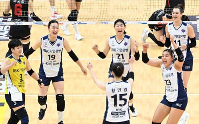 '아베크롬비 31점' IBK기업은행, 페퍼저축은행 격파…5위 도약 : ZUM 뉴스