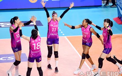 [ST포토] 흥국생명, IBK기업은행 접전끝에 승리 : ZUM 뉴스