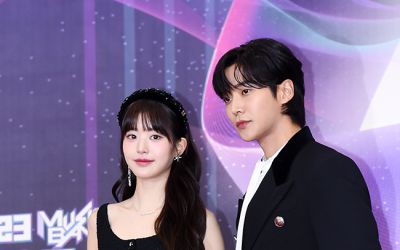 [ST포토] 장원영-로운 '뮤직뱅크 MC' : ZUM 뉴스