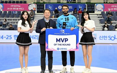 SK호크스 브루노 골키퍼, 핸드볼 H리그 남자부 4라운드 MVP 선정 : ZUM 뉴스