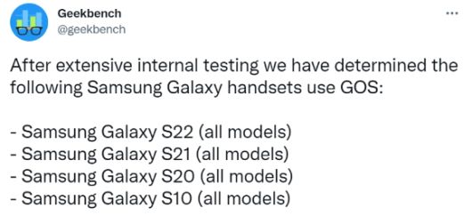 갤럭시S22, 'GOS 논란' 지속…긱벤치, 삼성폰 4종 평가목록 퇴출 : ZUM 뉴스