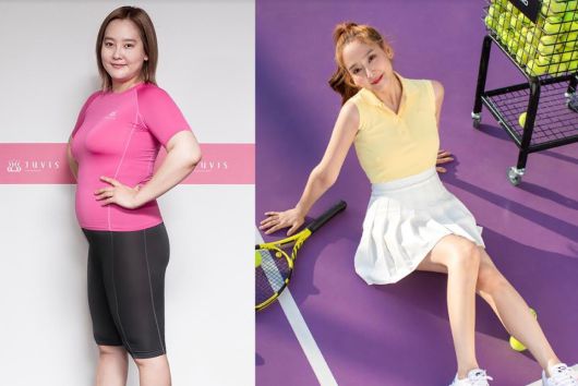 다나, 27kg 감량하더니 테니스룩도 완벽 소화 : ZUM 뉴스