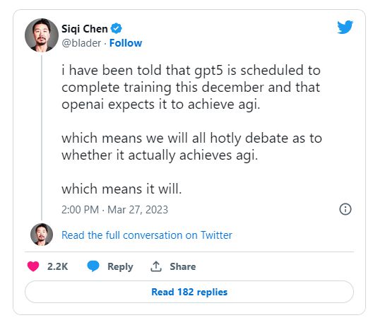 AGI 품은 'GPT-5' 연말 출시? : ZUM 뉴스