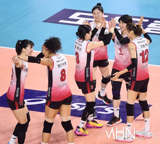 [Ms포토]KGC인삼공사 '분위기 살려서 가자' : ZUM 뉴스