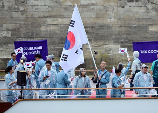 日 언론 파리올림픽 침몰하는 한국 상징 조롱 논란 Zum 뉴스