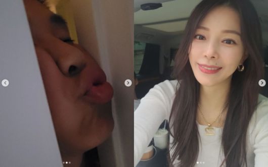 '홍성흔♥' 김정임, 중2 아들인데 입술 뽀뽀를? [★SHOT!] : ZUM 뉴스