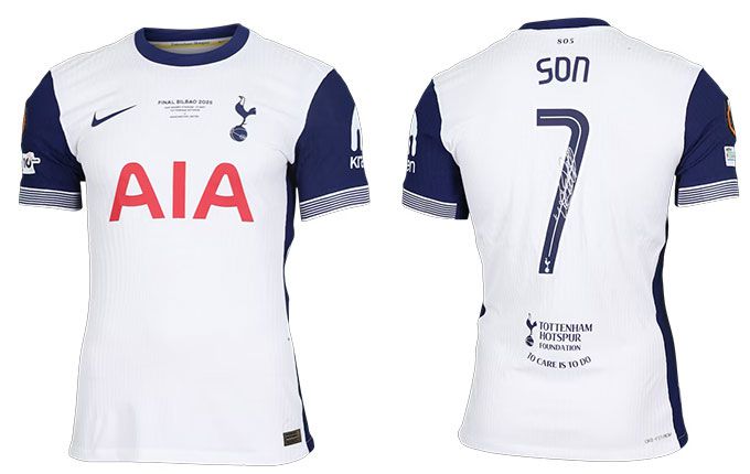 "한국인이 7700만원에 샀다"…손흥민 '유로파 우승' 유니폼 낙찰 : zum 뉴스