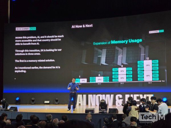 [SK AI 서밋] 최종현의 '통신'·최태원의 '반도체', AI로 결실… 최태원 회장 "'메모리·AIDC·제조AI' 주도" : zum 뉴스